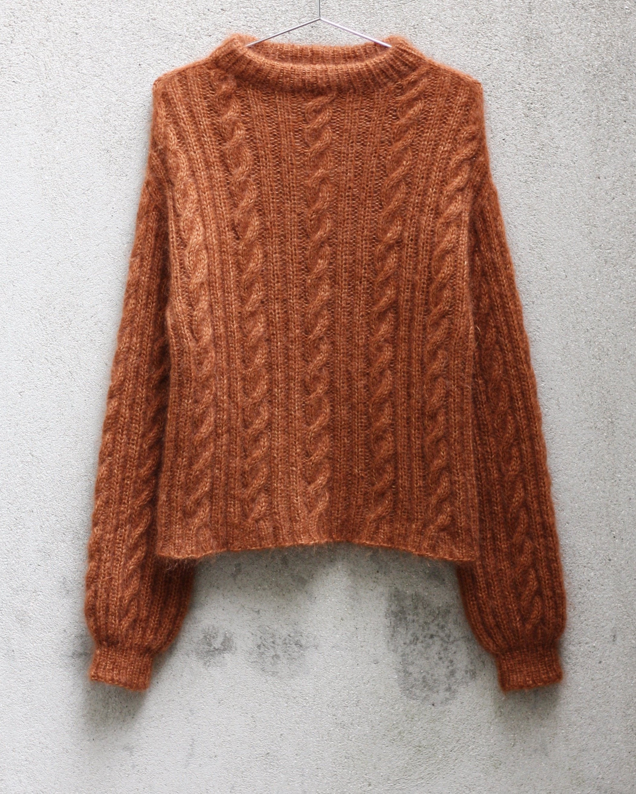 Ribbed Cable Sweater