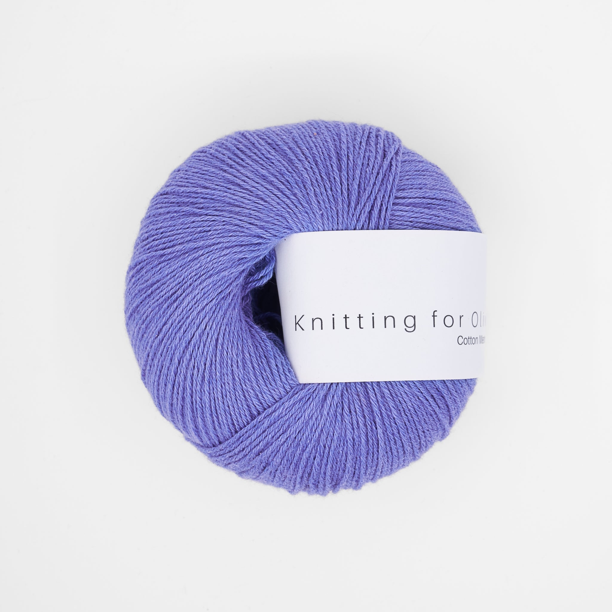 Knitting for Olive Cotton Merino - Lavender Blue